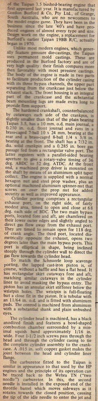 Taipan 3.5BB RC Black Head